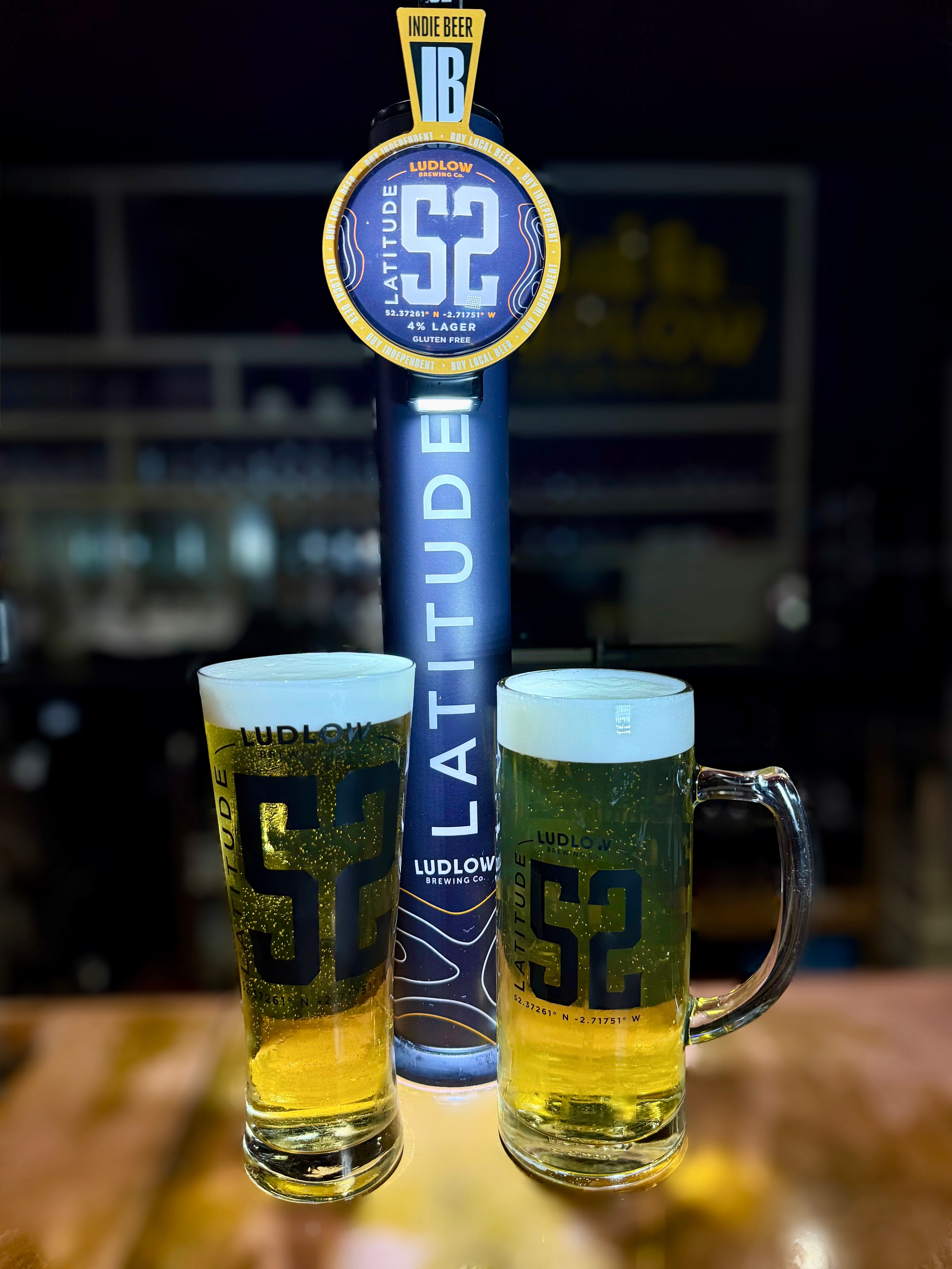 Latitude 52 Lager 4% – Ludlow Brewery B2B Portal